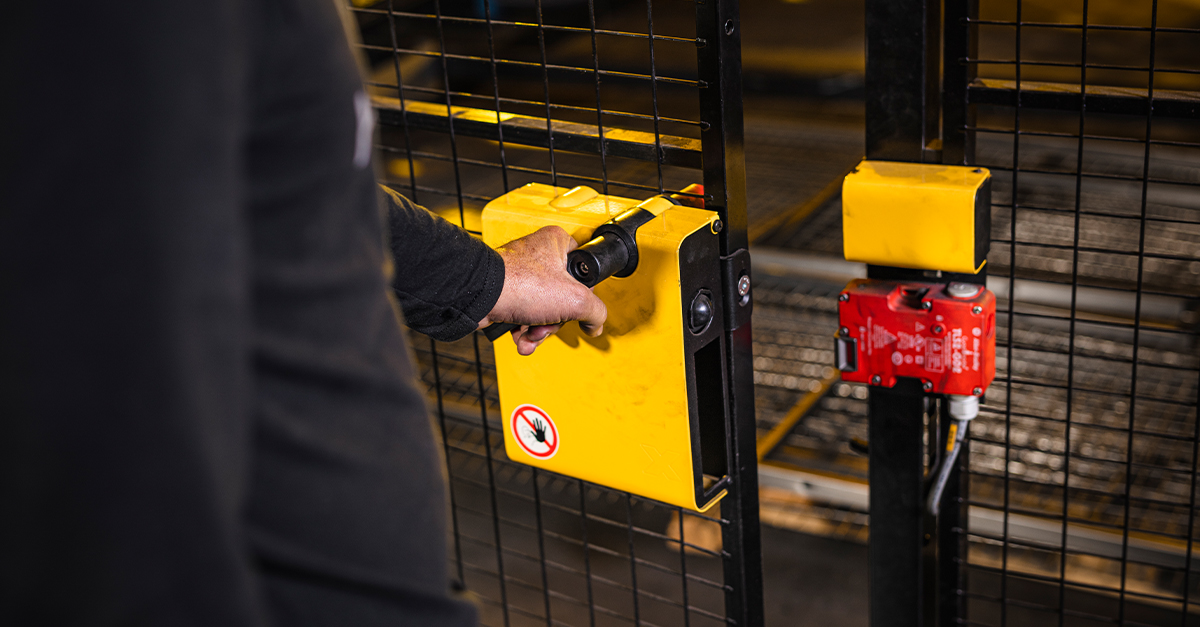 Kontrollera tillträde till farliga områden