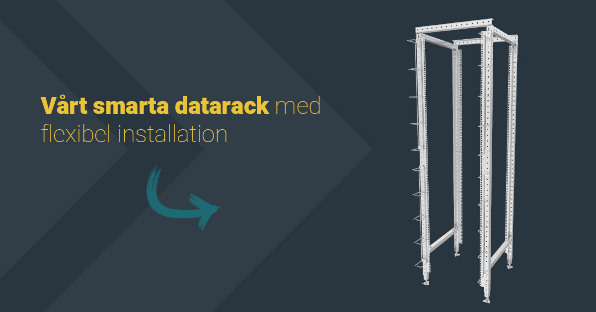 Axelent smarta datarack X-Rack med flexibel installation