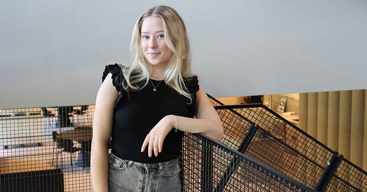 Tilda Wiklund tilldelades Axelents språkstipendie